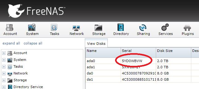 FreeNAS Successfully Recovered From Failed Drive – New Screwdriver