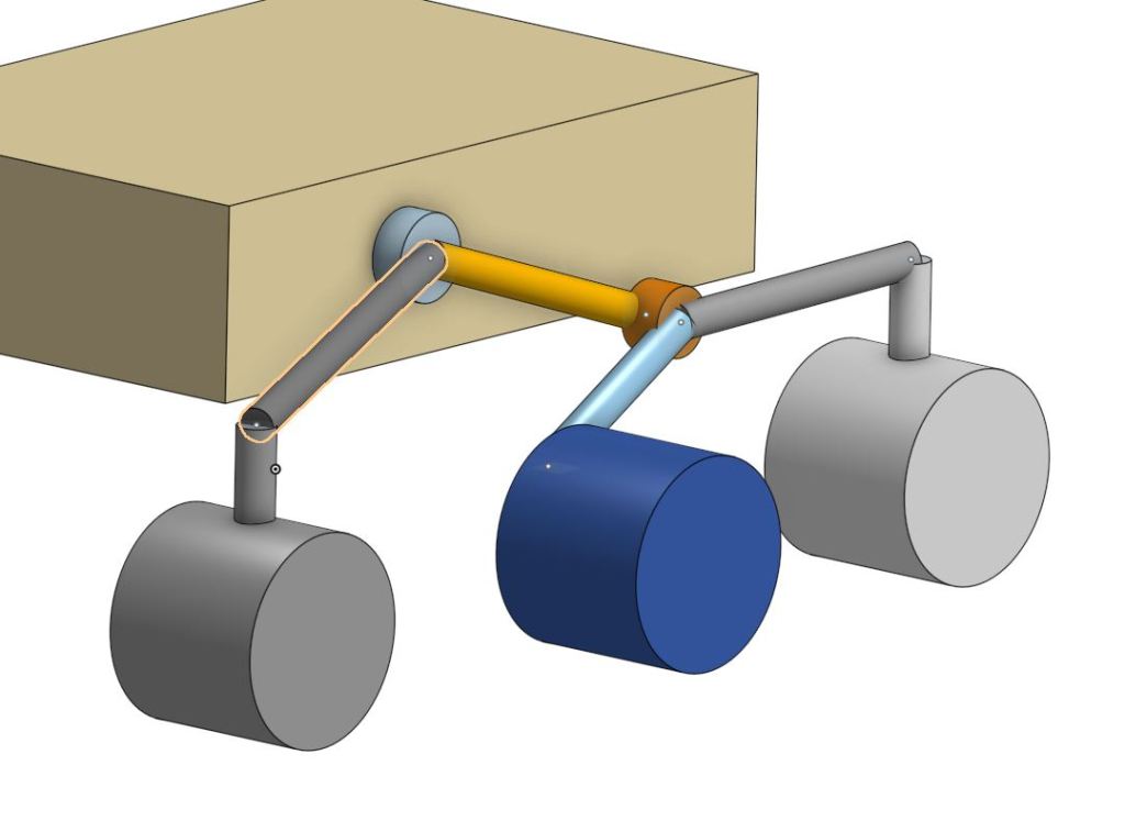 Copying Curiosity Rover Suspension Geometry for Sawppy the Rover – New ...