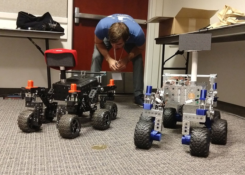 SGVHAK Rover (and Predecessor) at SCaLE 16x – New Screwdriver