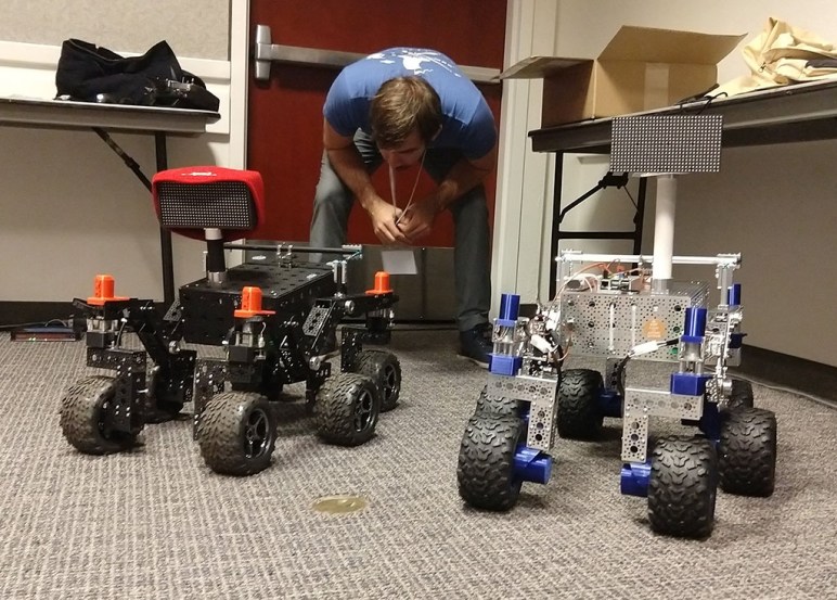 SGVHAK Rover (and Predecessor) at SCaLE 16x – New Screwdriver