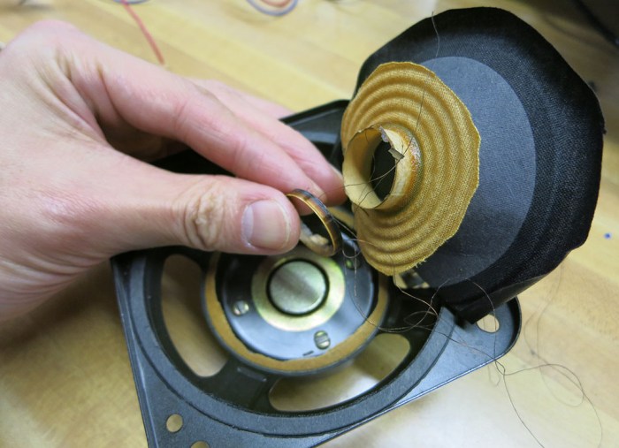 Burnt Speaker Teardown – New Screwdriver