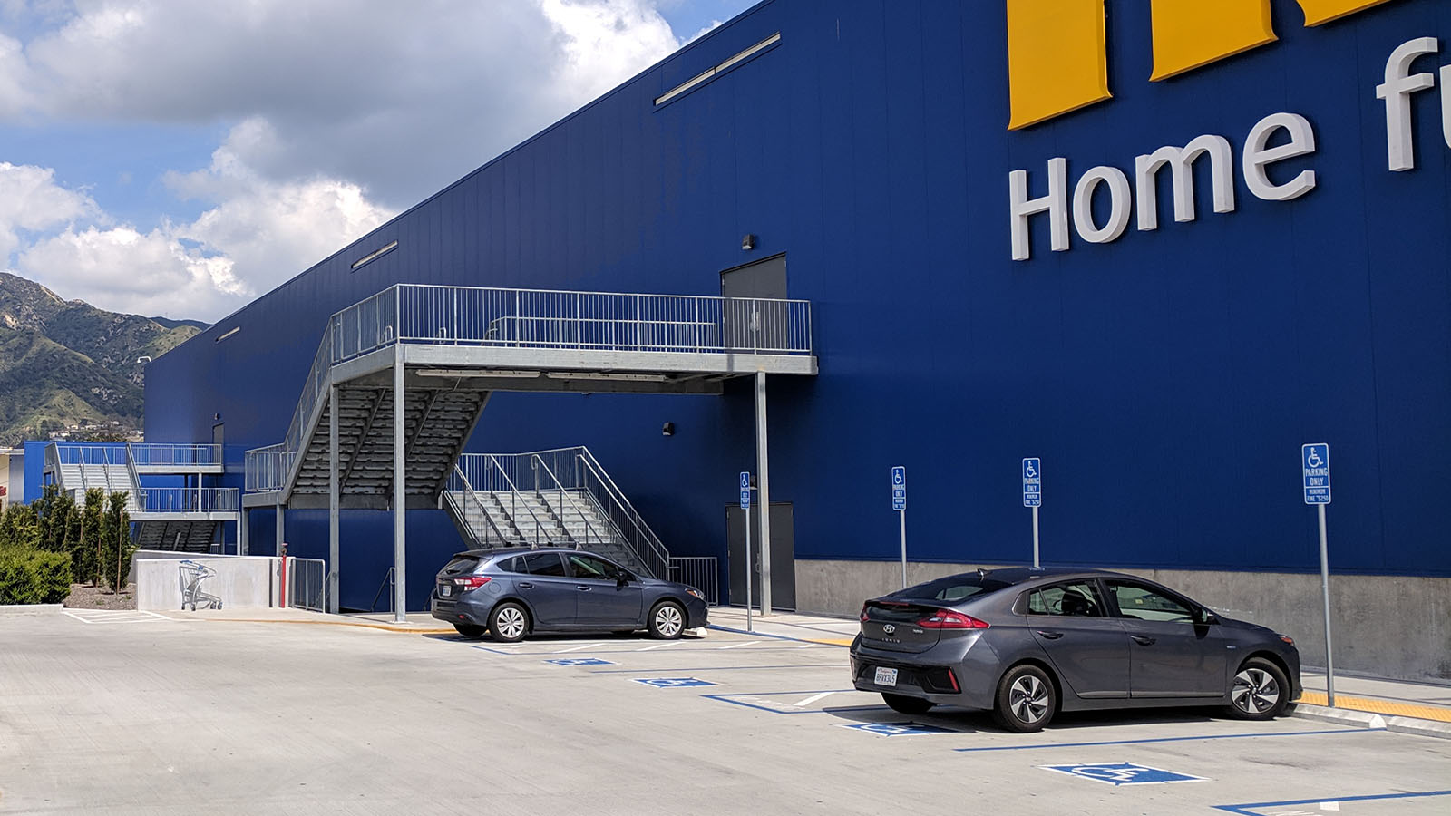 Very High Capacity Emergency Escape Stairs at IKEA Burbank – New ...