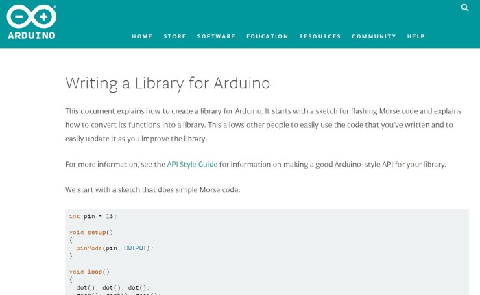 Learning How To Write Arduino Libraries and Tutorials – New Screwdriver