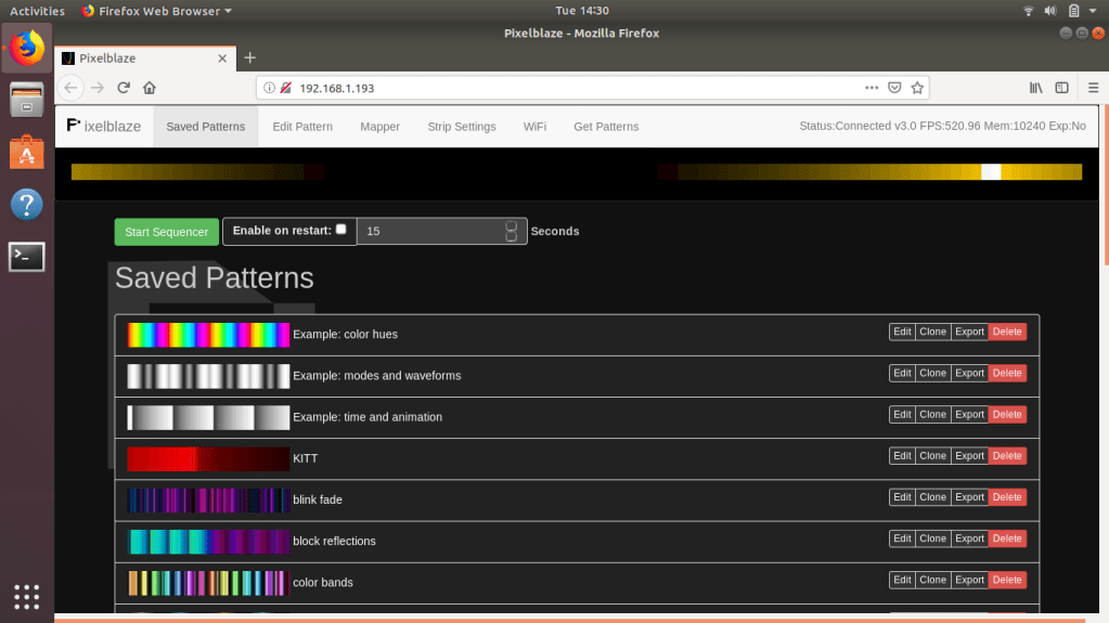 Pixelblaze Project Begins With Initial Setup – New Screwdriver