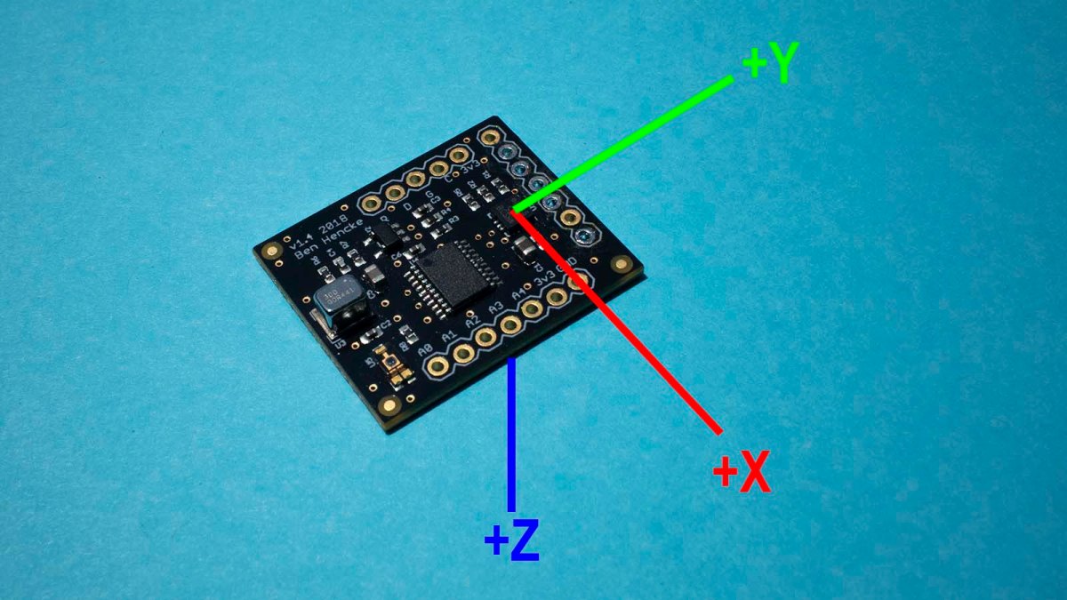 Pixelblaze Sensor Expansion Board Accelerometer Direction – New Screwdriver