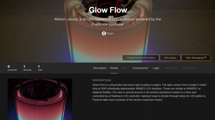 Documenting Glow Flow Online – New Screwdriver