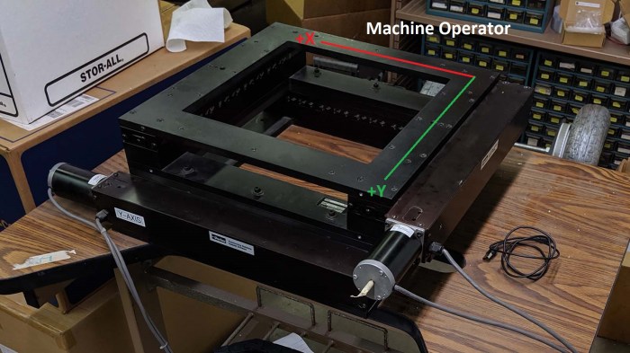 Deciding Machine Axis For XY Table Project – New Screwdriver