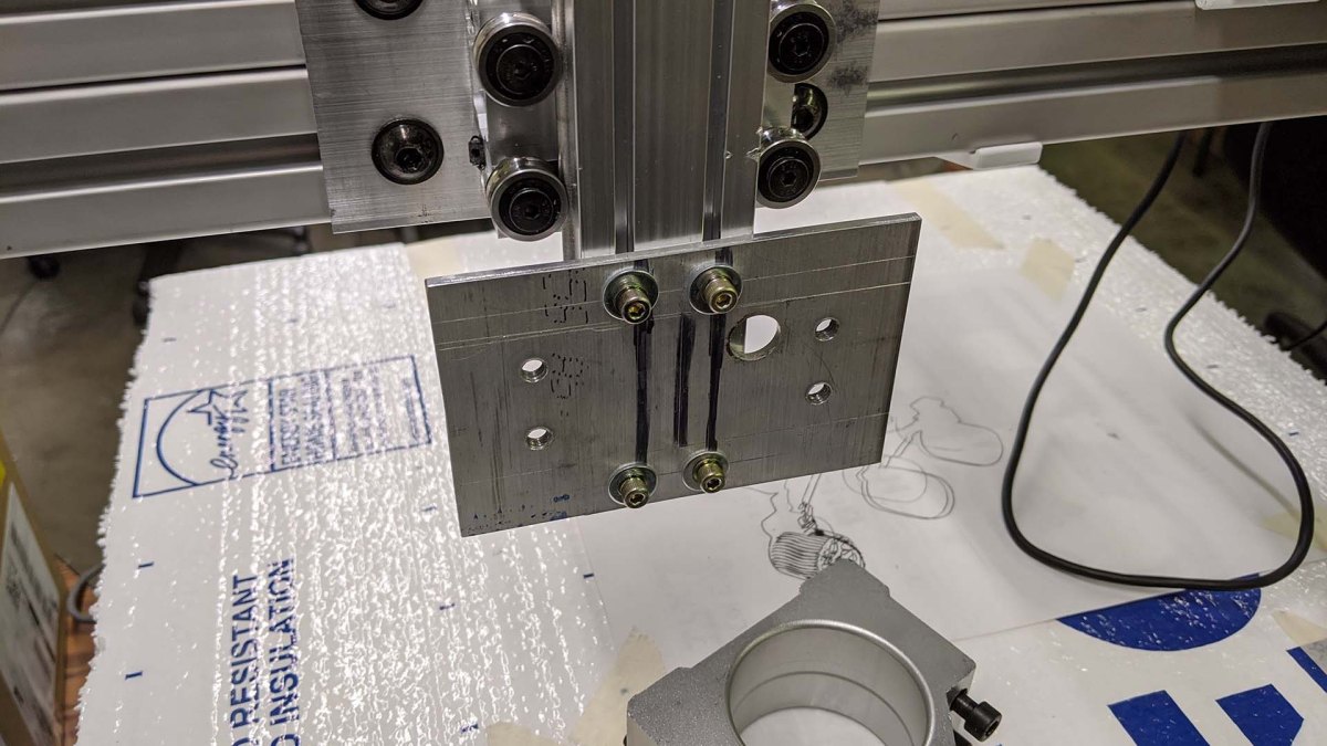 CNC Spindle Mounting Plate – New Screwdriver