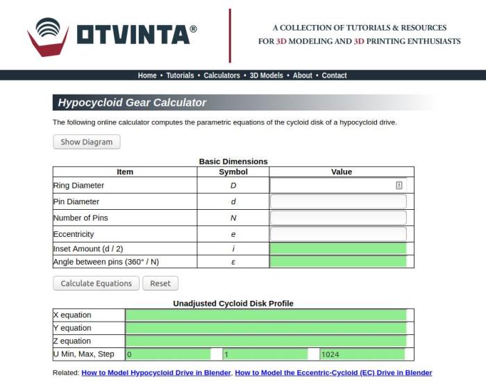Hypocycloid Drive Calculator by Otvinta – New Screwdriver