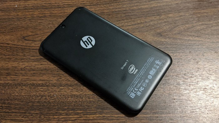 HP Stream 7 Battery Disconnect Test – New Screwdriver