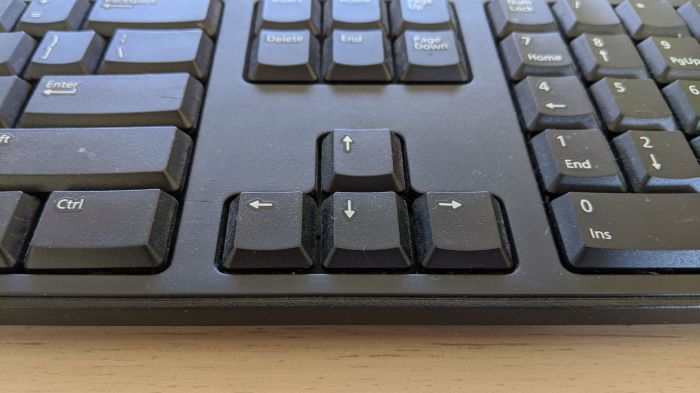 Tab and Arrow Keys Getting In Each Others Way – New Screwdriver