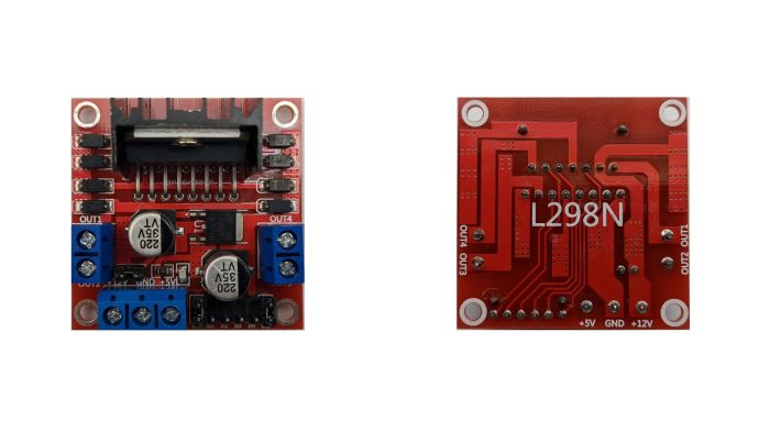 Circuit Schematic of Generic L298N Driver Board – New Screwdriver