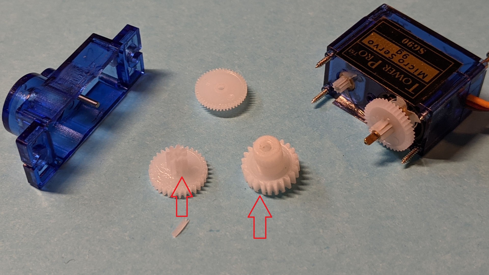 SG90 Micro Servo Strength Test – New Screwdriver