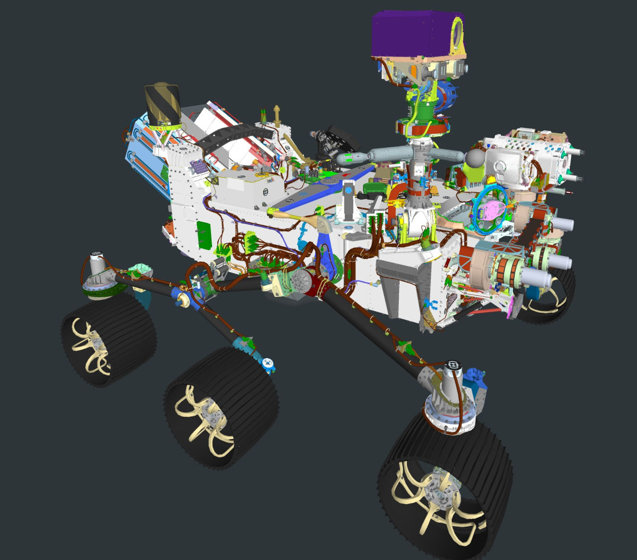 Perseverance Rover Interactive 3D Model – New Screwdriver