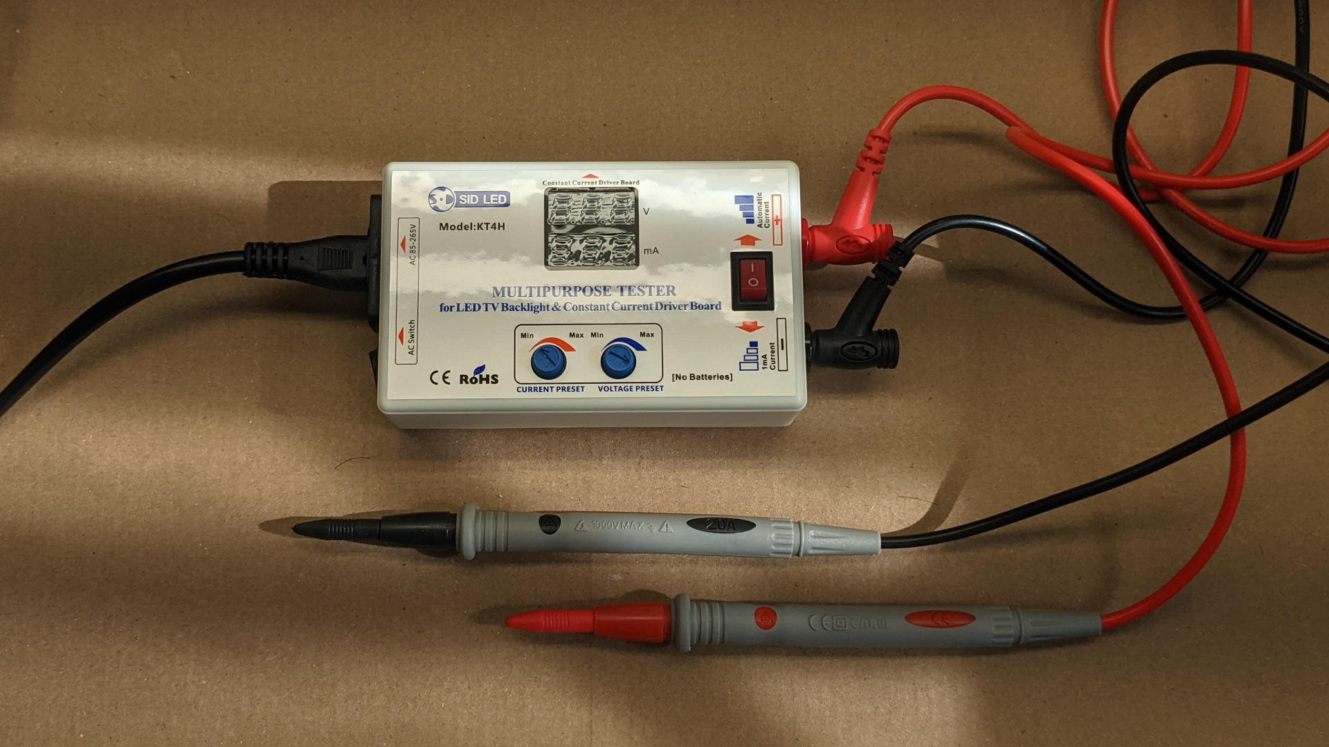 Backlight LED Tester – New Screwdriver
