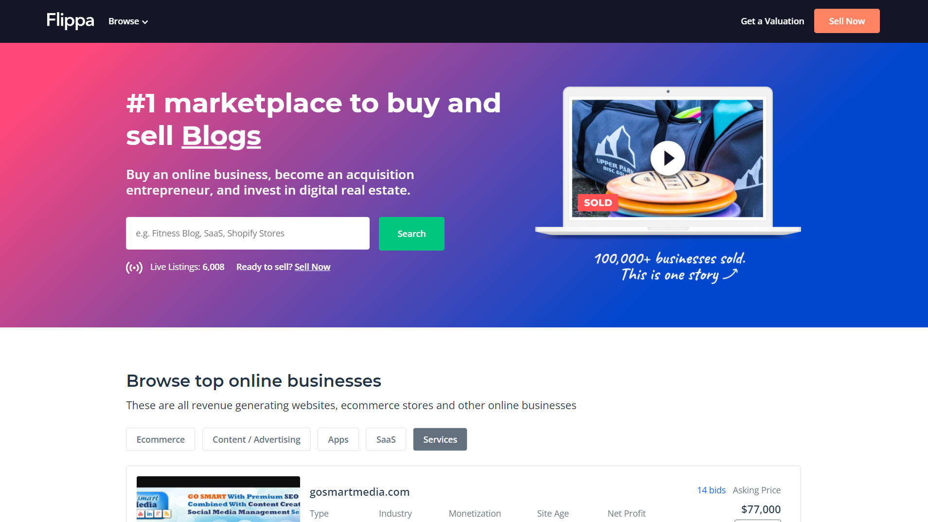 Today I Learned About Flippa – New Screwdriver
