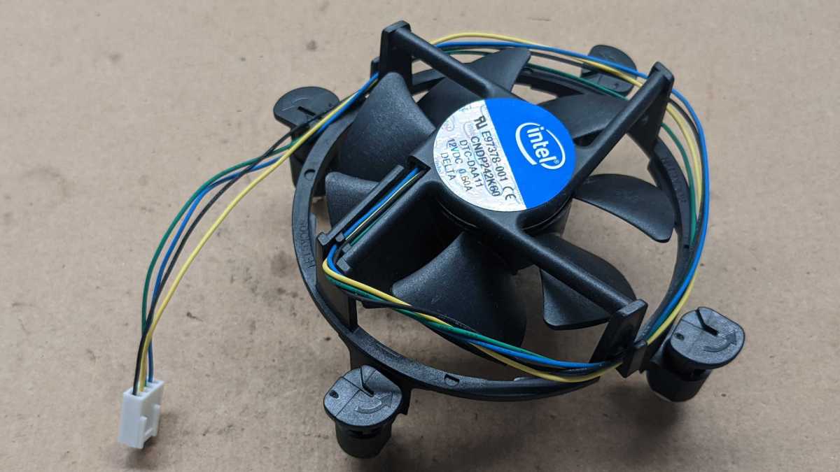 CPU Cooling 4-Wire Fan – New Screwdriver