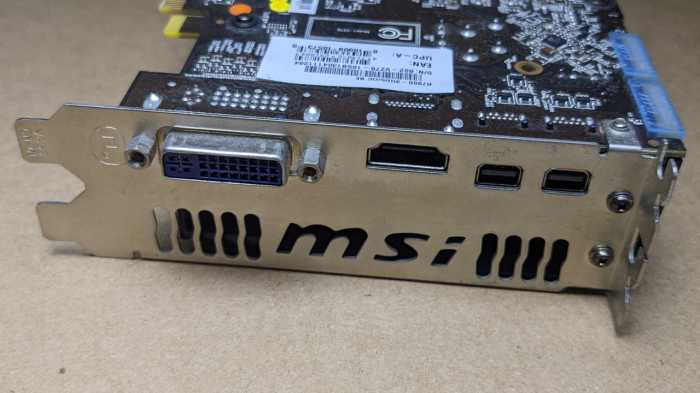 Radeon HD 7950 Video Card (MSI R7950-3GD5/OC BE) – New Screwdriver