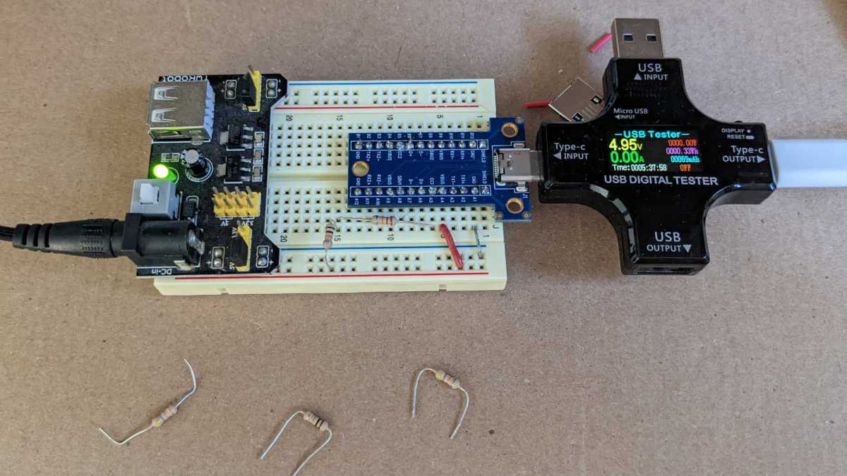 Resistors Negotiate 5V Power in USB Type C – New Screwdriver