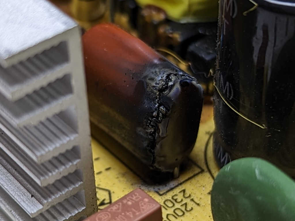 Capacitor Replacement on Insignia 100W Powered Subwoofer (NS-RSW211 ...