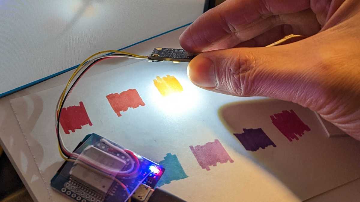 AS7341 ADC Fullscale and LED Illumination Control – New Screwdriver