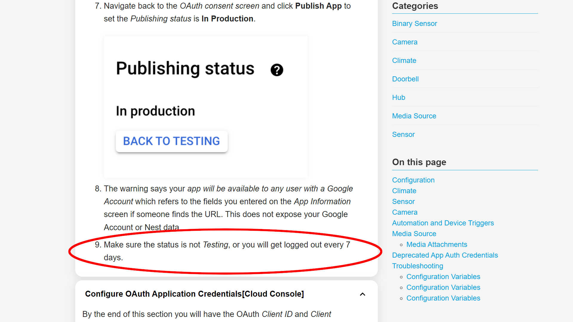 Google OAuth Test Tokens Expire Weekly – New Screwdriver