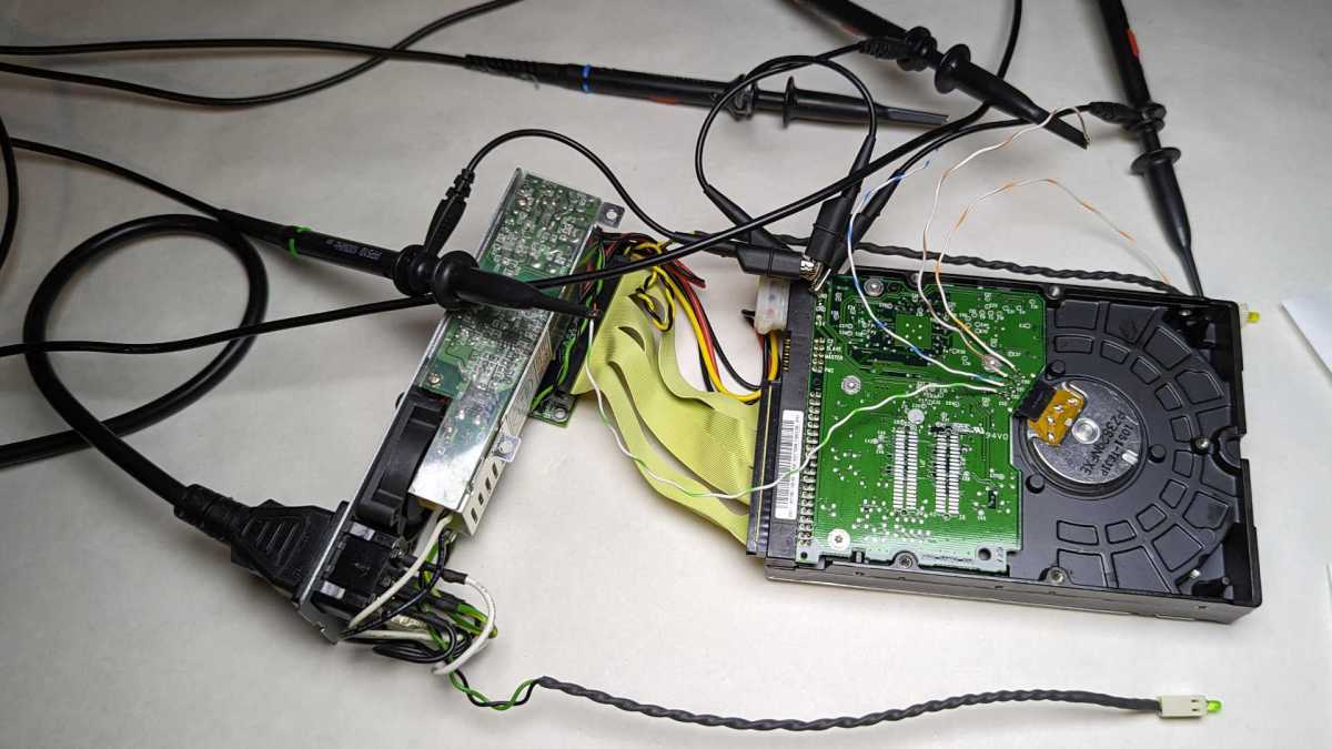 Hard Drive (WD800) Motor Control on Oscilloscope – New Screwdriver