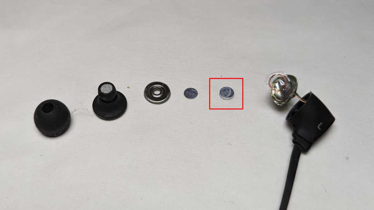 Extracted Magnets from Wired Earbuds – New Screwdriver