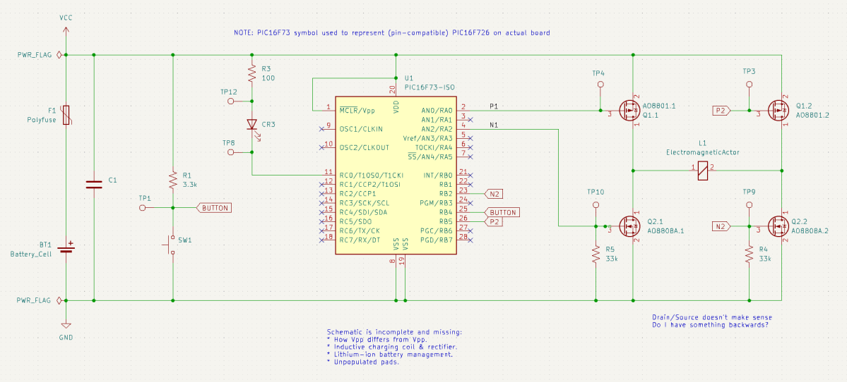 Philips Sonicare (HX6530) Circuit Board Partial Schematic – New Screwdriver