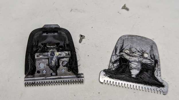 philips mg7790 cutting element packed with hair – New Screwdriver