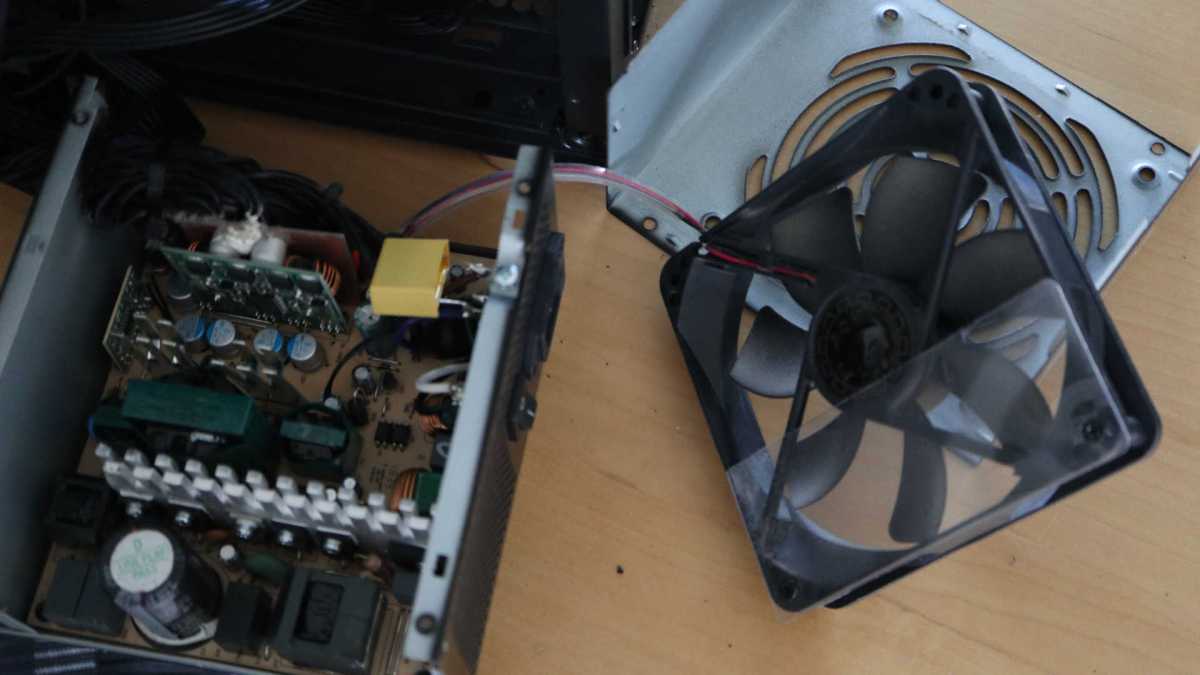 PC Power Supply Fan Replacement (CWT GPS650S) – New Screwdriver