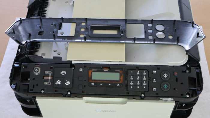 Canon Pixma MX340 Control Panel – New Screwdriver