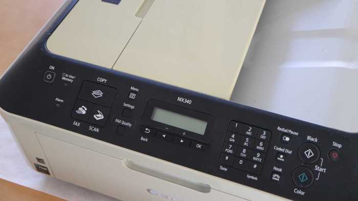 Canon Pixma MX340 Pre-Teardown Overview – New Screwdriver