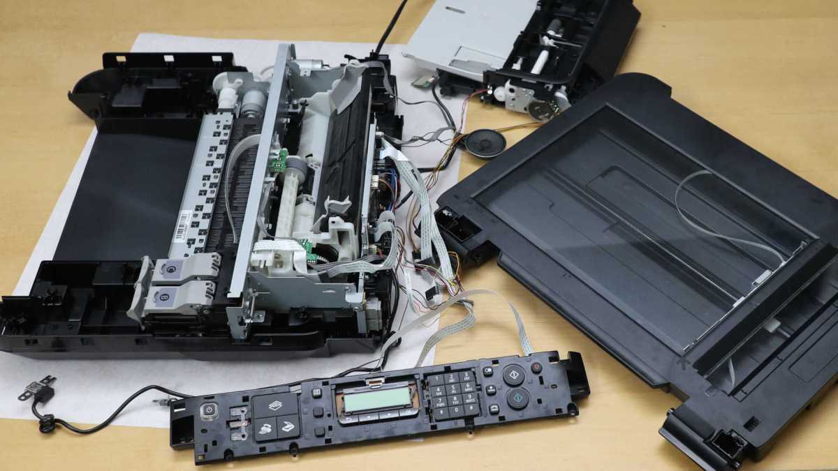 Canon Pixma MX340 Teardown Phase 1 Complete – New Screwdriver