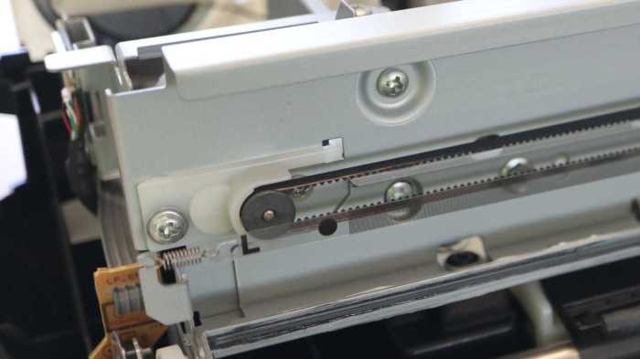 Canon Pixma MX340 Print Head Motor Area – New Screwdriver