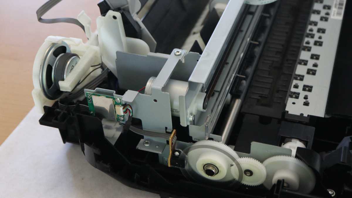 Canon Pixma MX340 Print Head Motor Area – New Screwdriver