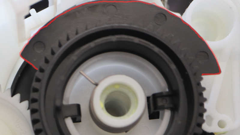 MX340 Paper Tray Output Gear and Cam – New Screwdriver