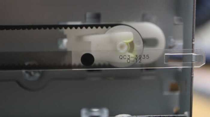 MX340 Print Carriage Range of Motion – New Screwdriver