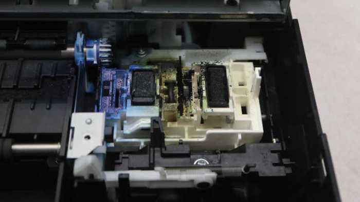 MX340 Print Head Maintenance Assembly Range of Motion – New Screwdriver