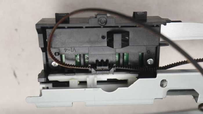 MX340 Print Carriage Internals – New Screwdriver