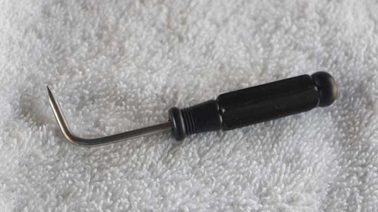 Peeling Old Radiator Hoses Off Fitting – New Screwdriver