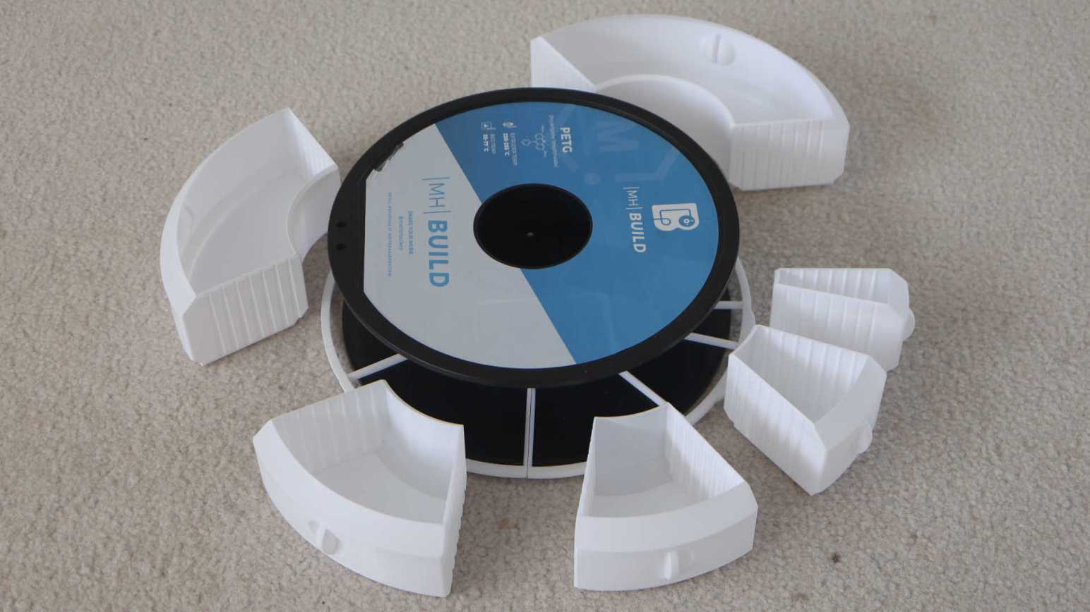 Storage Trays Configurable To Fit Different Object And Spool Sizes ...